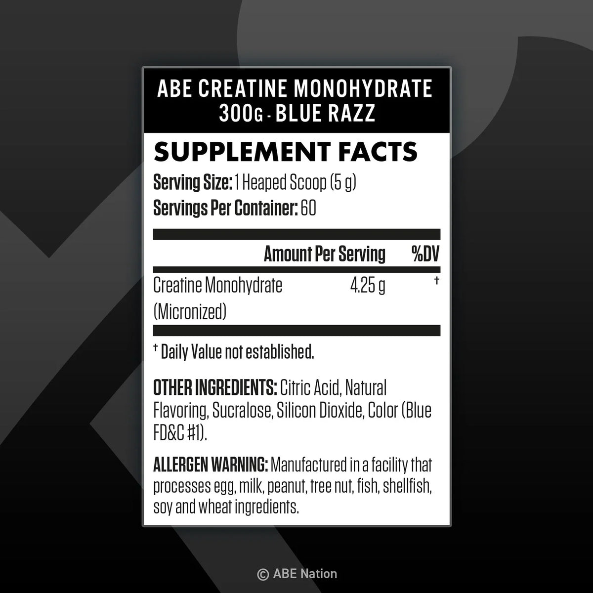 ABE Creatine Monohydrate – Payless Supplements