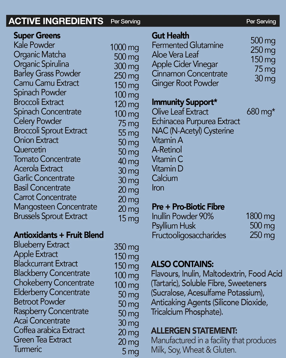 Nexus GRE3NS – Payless Supplements