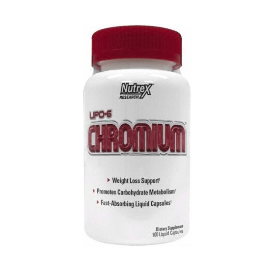 Nutrex Lipo-6 Chromium 100 Caps – Payless Supplements