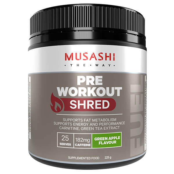 Musashi Pre-Workout Shred | CLEARANCE – Payless Supplements
